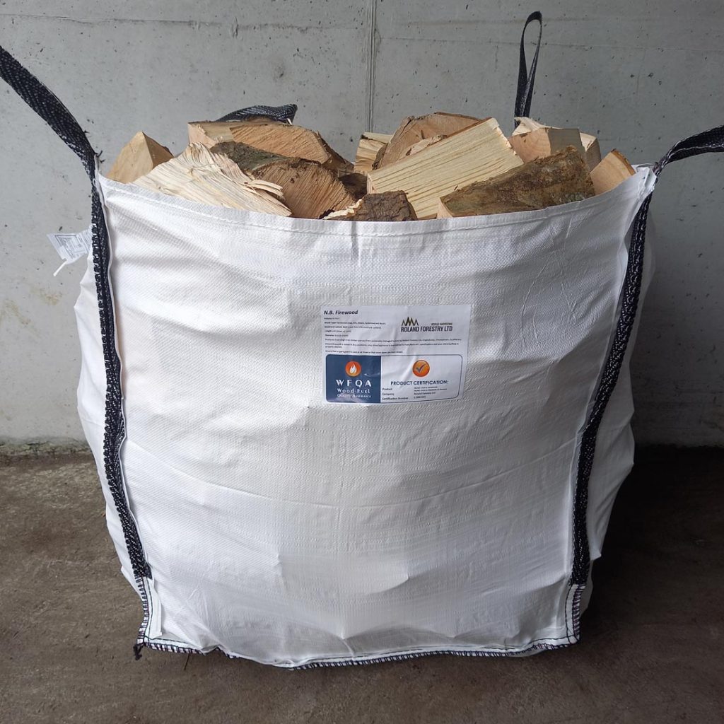 Bulk Bag of Firewood (Hardwood) – Roland Forestry